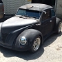 1970 VW Baja Beetle Custom Convertible Roadster with custom chrome engine