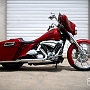 CUSTOM HARLEY STRETCHED AND LOWERED BAGGER
