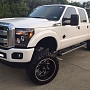 2015 Ford Platinum F250 4X4 Diesel Crew Lifted Customized Show Truck ...