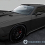 2010 Dodge Challenger with Custom Realistic Flame Paint Job