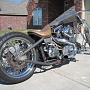 Custom Built Paughco 200 Tire Rigid Bobber Chopper Hardtail Flat ...