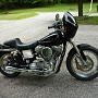 99 dyna fxdx black club style