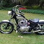 2009 Custom Metric Bobber Motorcycle: Yamaha 1100