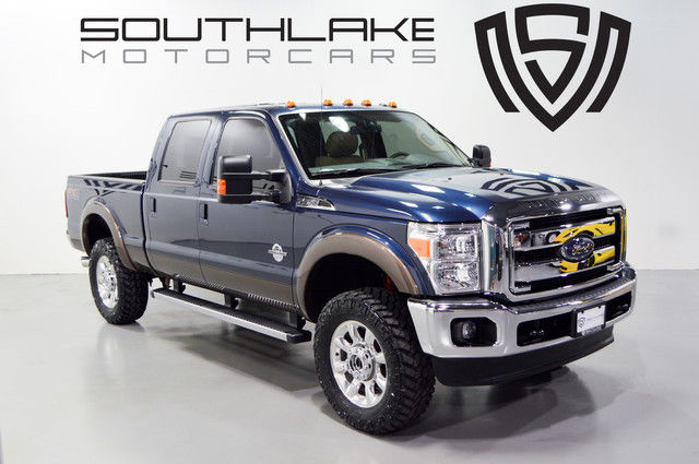 16 Ford F250 Lariat Level Kit Magnaflow Trail Grappler Power Stroke ...