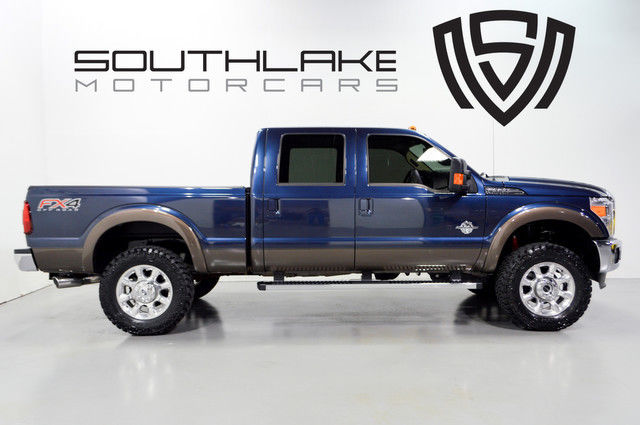 16 Ford F250 Lariat Level Kit Magnaflow Trail Grappler Power Stroke ...