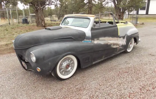 1941 Ford Convertible Full Custom Unfinished from the late 60's
