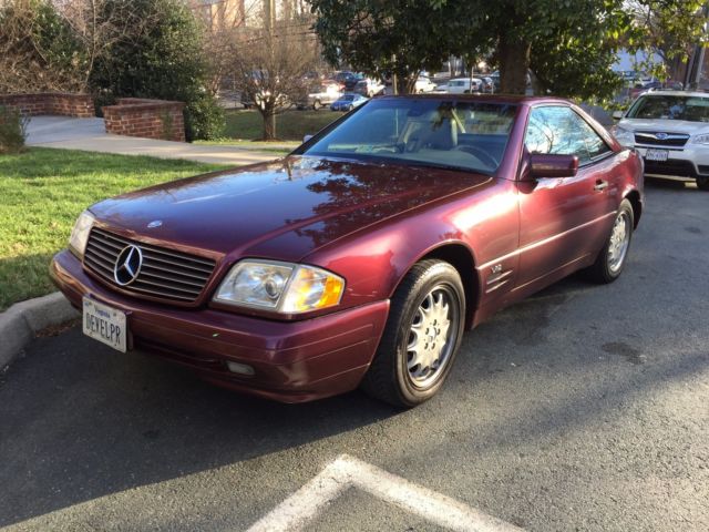 1998 SL600 Low Miles! 6L V12 48V Automatic RWD Convertible Premium