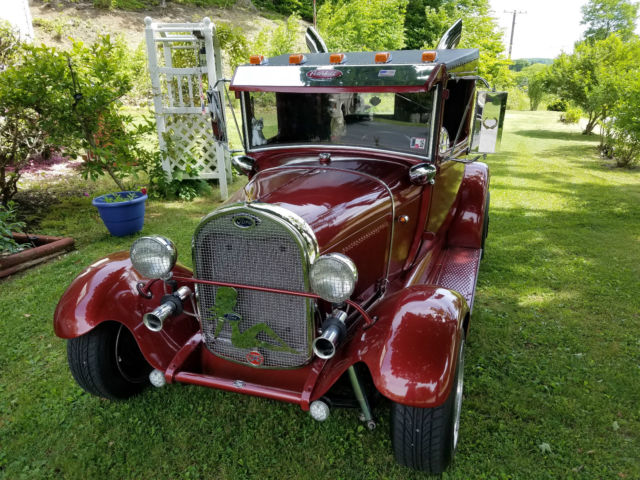 28 Ford model A pickup street rod