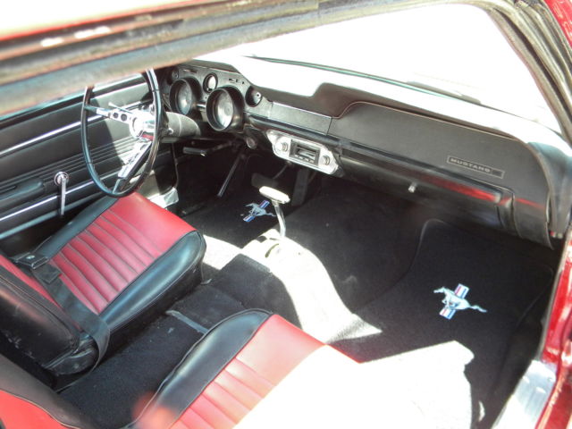 67 ford mustang coupe 2 doors