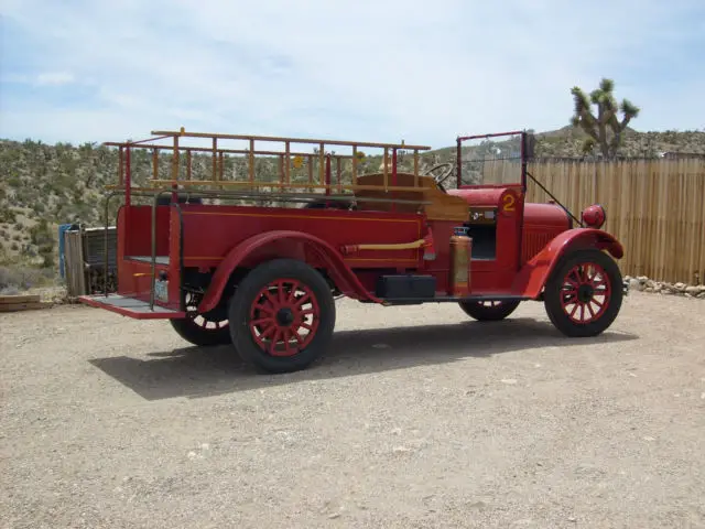 92 year old REO speed wagon Fire Truck super clean