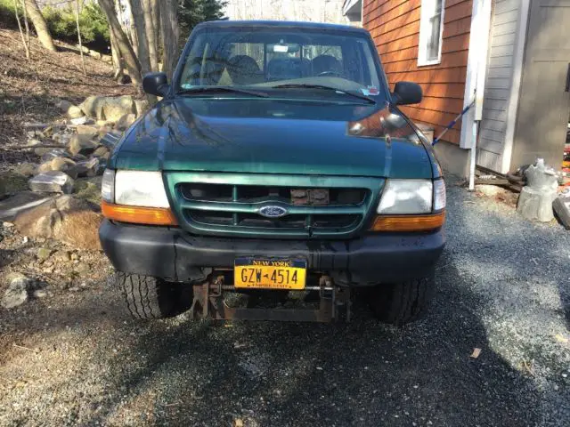 99 Ford Ranger with snowplow