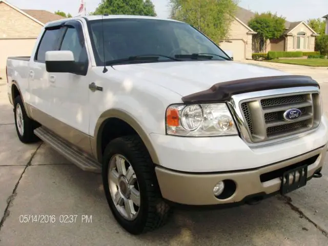 BEAUTIFUL 2008 KING RANCH CREW CAB 4X4 - ONE OWNER - LOW MILES - NEVER ...
