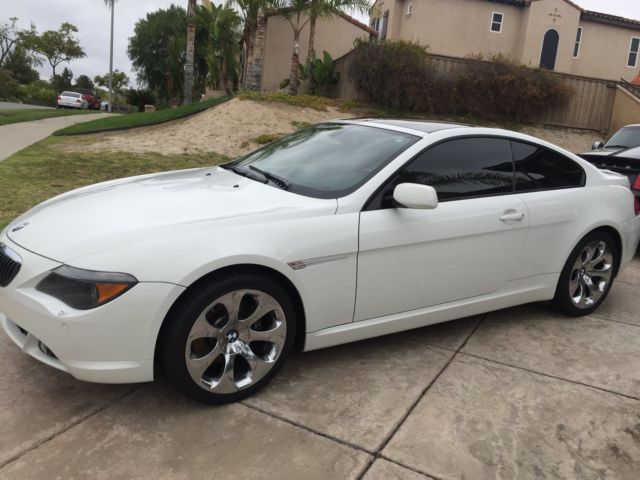BMW 650I White/Tan Beauty