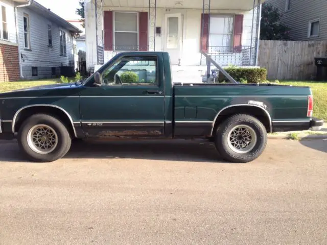 Chevy s10 - 1992 - forest green