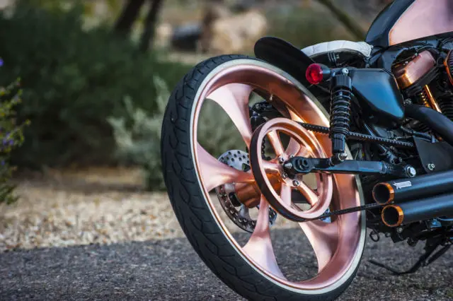 Custom Harley Sportster on 26" wheels!!!