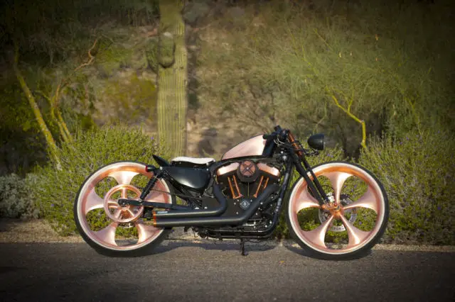 Custom Harley Sportster on 26" wheels!!!