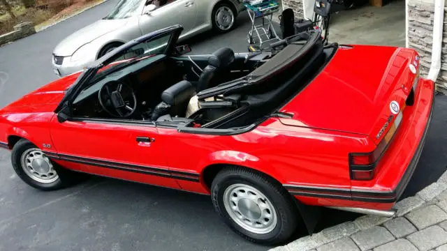 Red GLX Convertible