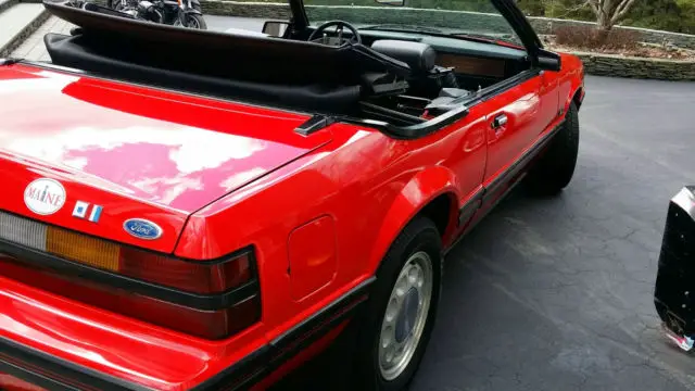 Red GLX Convertible