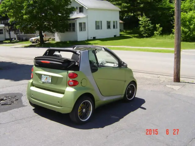 Smart Convertible Smallest COOL car with cell phones included.