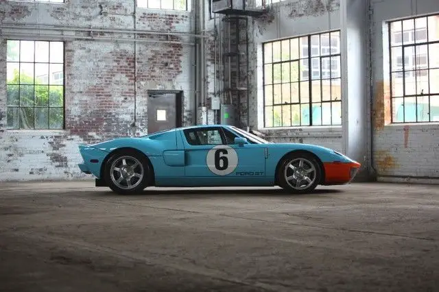 The iconic Heritage Ford GT