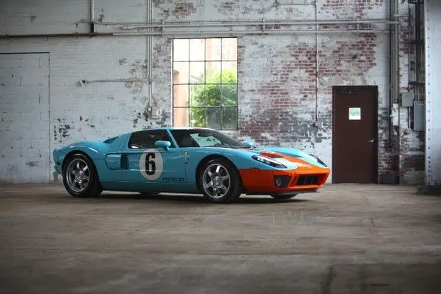 The iconic Heritage Ford GT